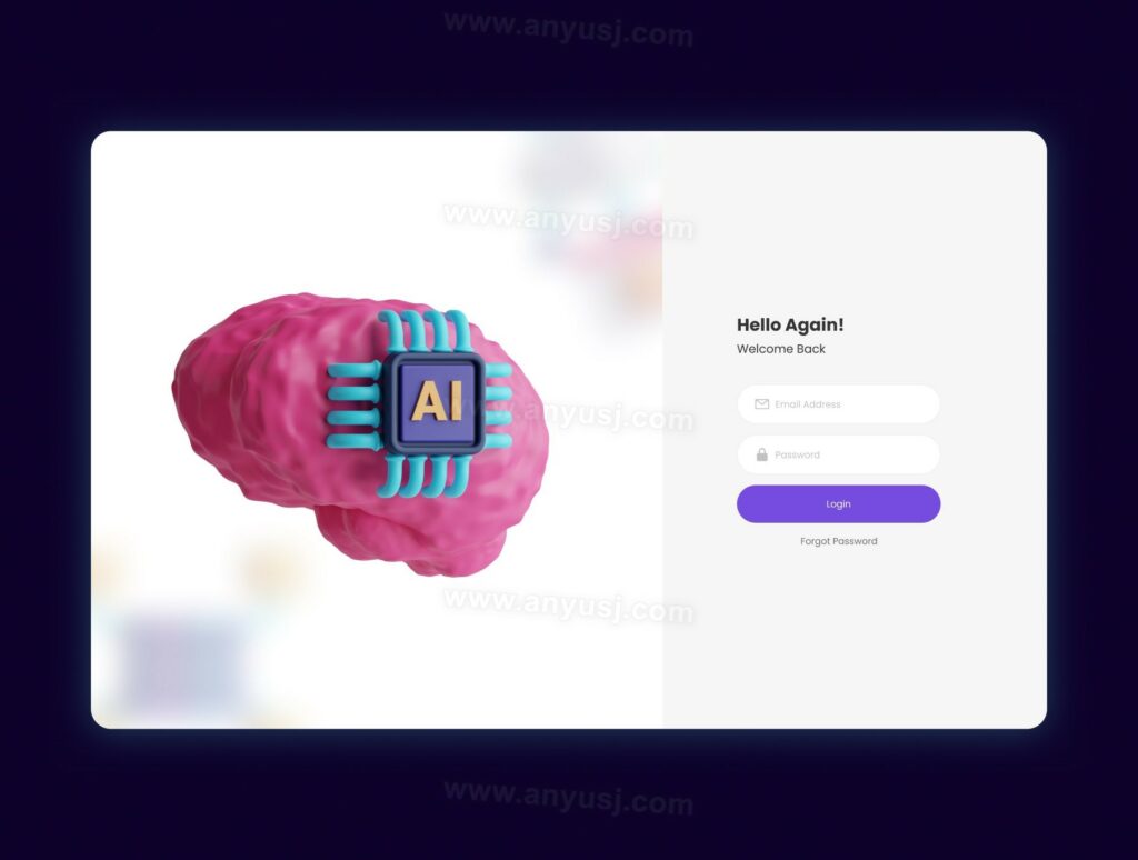 20款3D智能科技AI学习图标插画插图PNG元素模型套装Machine Learning 3D Icon Set - 安鱼设计资源丨优质平面 ...