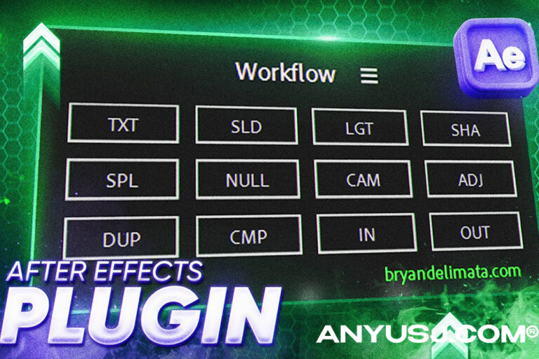 AtomX脚本插件-AE/PR扩展汉化版全套文字幕标题58套合集一键安装包Atomx 3.0.8 Pro - 安鱼设计资源丨优质平面设计资源共享站