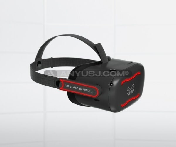 29款质感3D立体多角度VR眼镜PSD展示样机合集VR Glass Mockups - 安鱼设计资源丨优质平面设计资源共享站