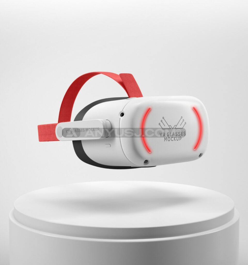 29款质感3D立体多角度VR眼镜PSD展示样机合集VR Glass Mockups - 安鱼设计资源丨优质平面设计资源共享站