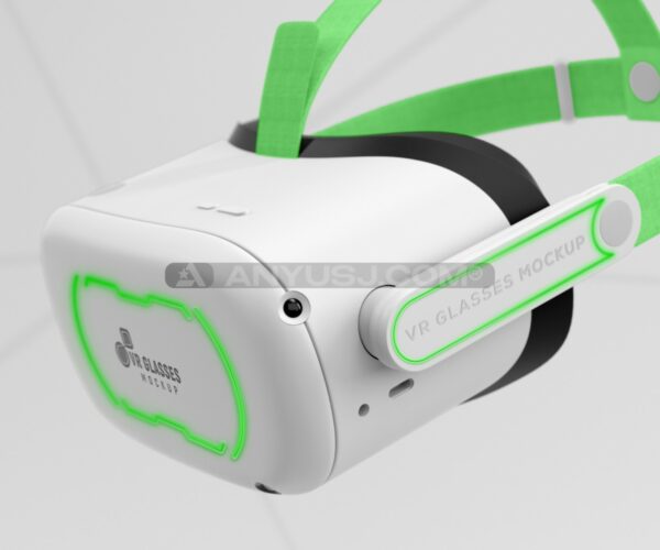 29款质感3D立体多角度VR眼镜PSD展示样机合集VR Glass Mockups - 安鱼设计资源丨优质平面设计资源共享站