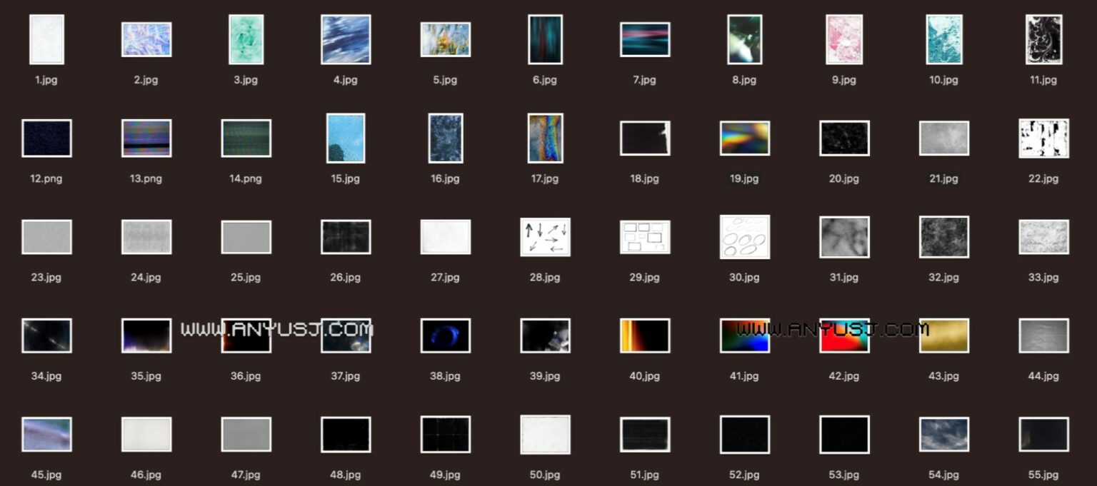 可商用100款高清流体炫彩渐变玻璃碎裂墙面纸张背景肌理图片套装Texture Pack by Attract Visual - 安鱼设计资源丨优质平面设计资源共享站