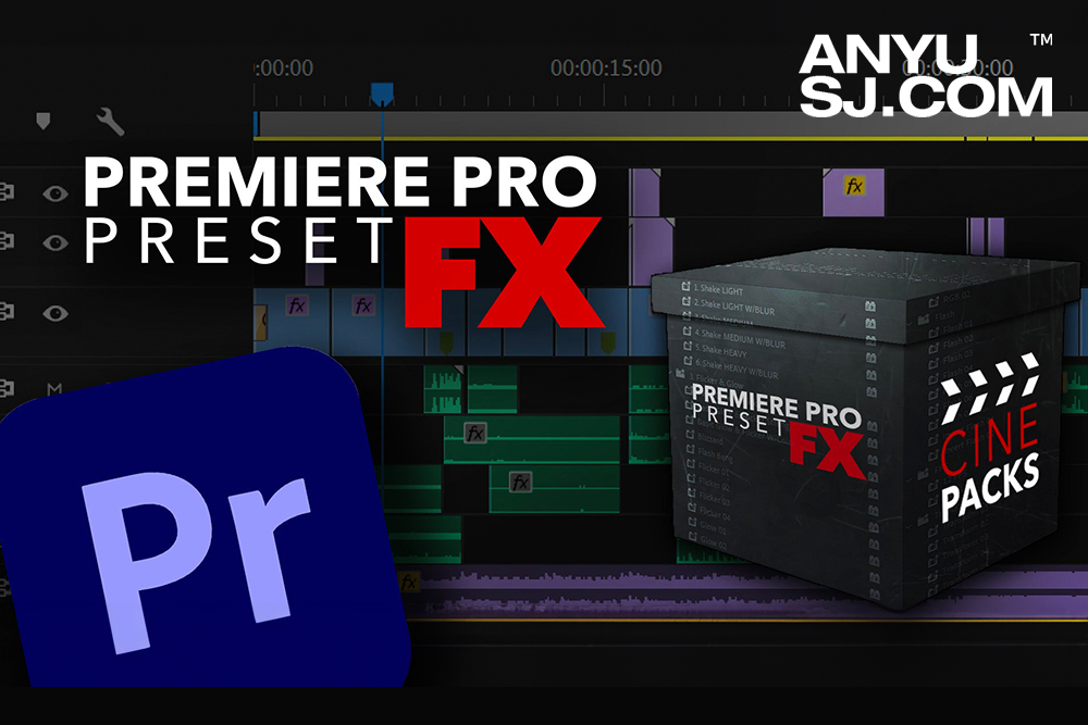 65+PR相机抖动发光闪烁缩放视频转场过渡预设套装CinePacks – Premiere Pro Preset FX-第5370期- - 安 ...
