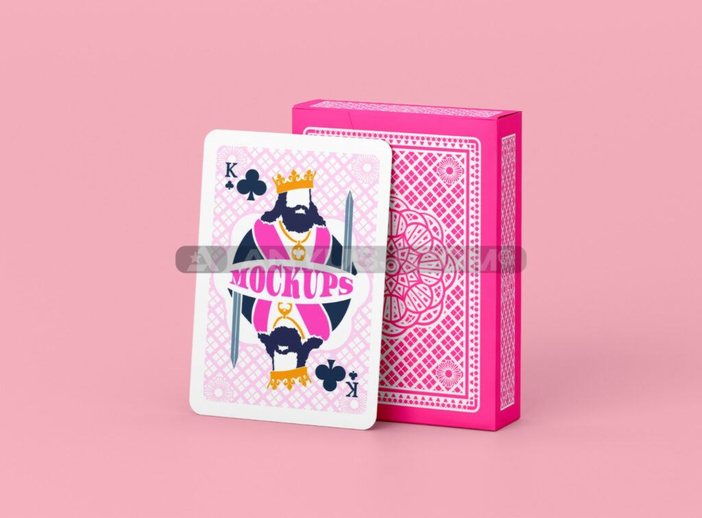 28款极简质感扑克牌纸牌卡片纸盒包装盒PSD样机套装Paper Cards Game Mockup - 安鱼设计资源丨优质平面设计资源共享站