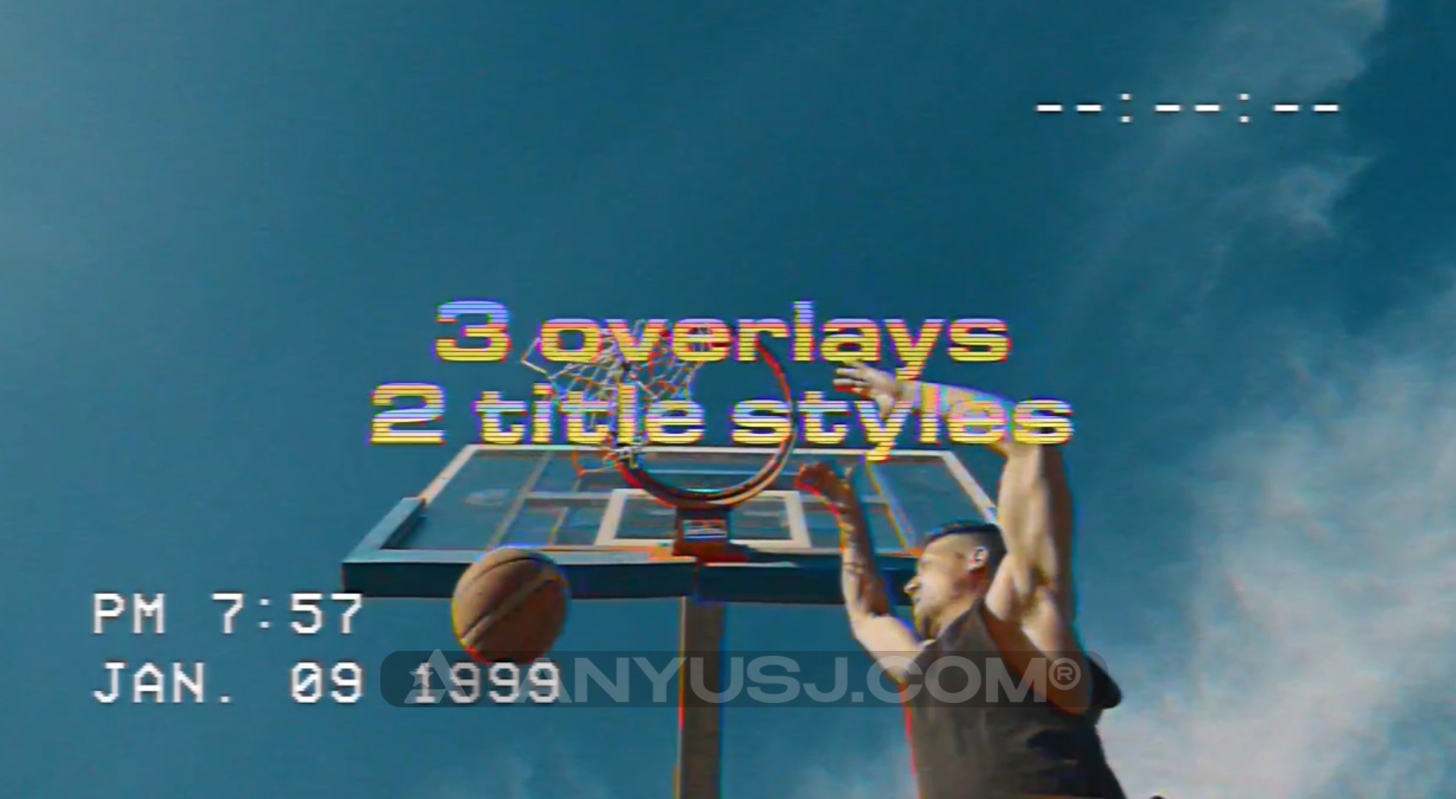 10款复古VHS信号失真老式摄像机PR叠加标题预设套装Pure VHS Vibe-第6421期- - 安鱼设计资源丨优质平面设计资源共享站