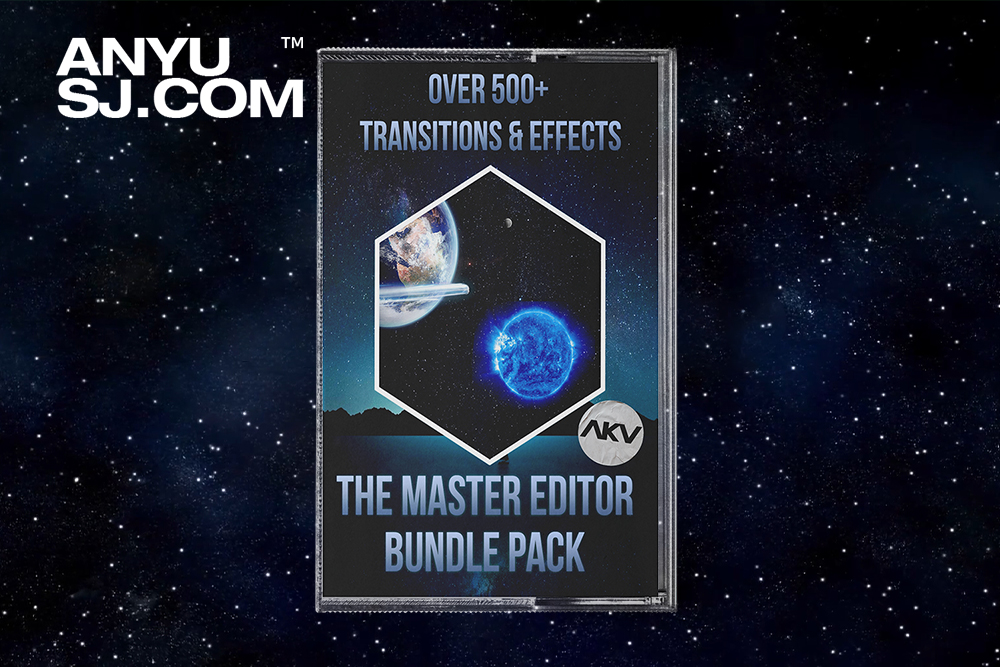 500+专业级电影大片视频转场过渡PR特效预设套装合集AKVStudios – 500+ Transitions & Effects Pack ...