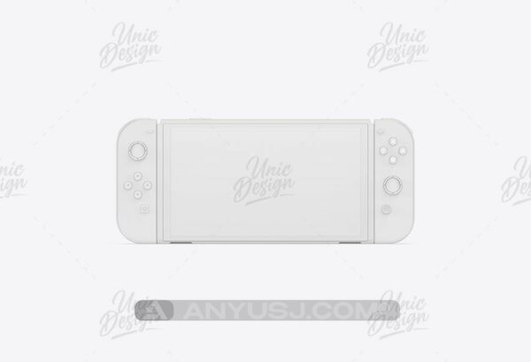 极简现代任天堂 Switch 游戏机屏幕UI界面设计展示PSD样机Nintendo Switch Mockup - 安鱼设计资源丨优质平面设计 ...