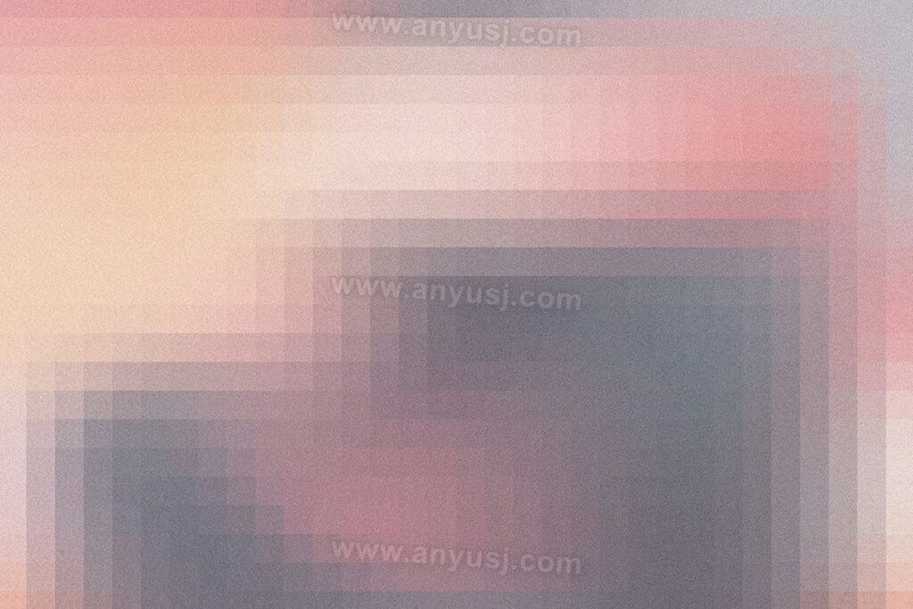 10款现代渐变弥散光模糊颗粒像素网格抽象艺术背景肌理纹理壁纸图片Bakay Gradient Background Texture - 安鱼 ...