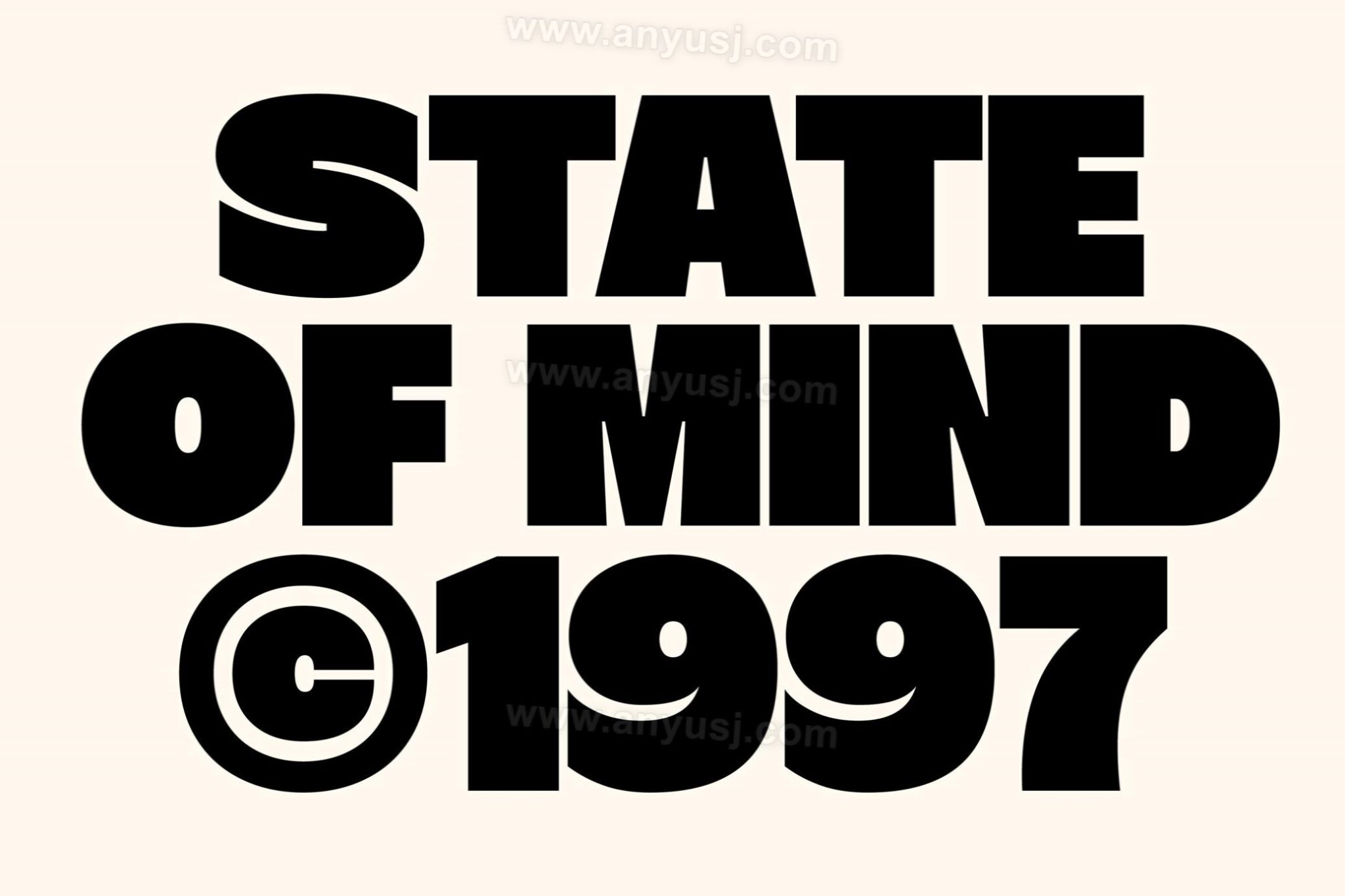 现代趣味黑体粗体logo标题排版无衬线西文英文字体403 Easthod Sans - 安鱼设计资源丨优质平面设计资源共享站