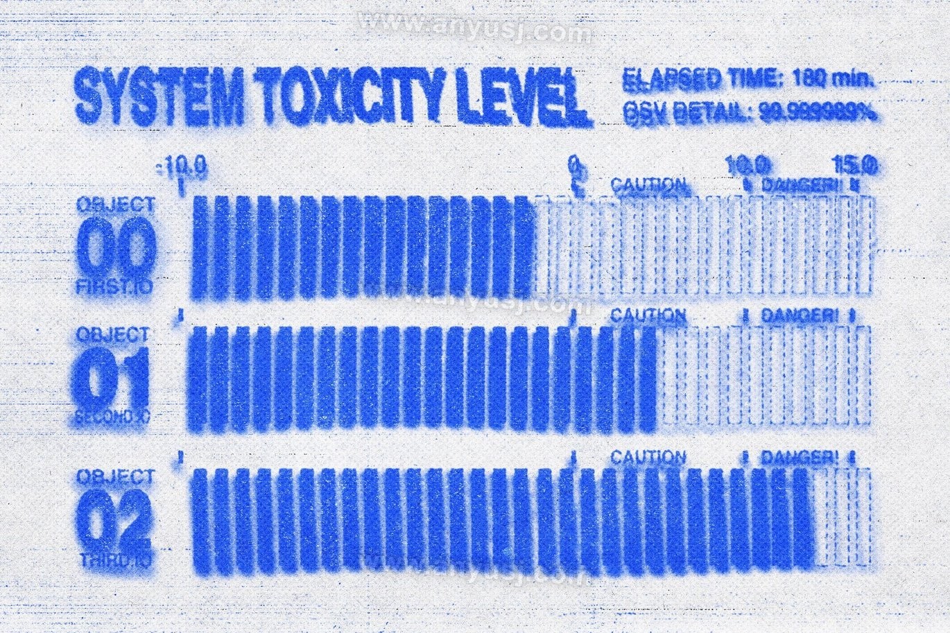 复古水墨油墨错误出血印刷打印logo特效PSD样机Ink Bleed Print Text Effect - 安鱼设计资源丨优质平面设计资源共享站